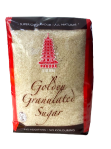 PAGODA GOLDEN GRANULATED SUGAR (1KG) - Siem Trading Pte Ltd